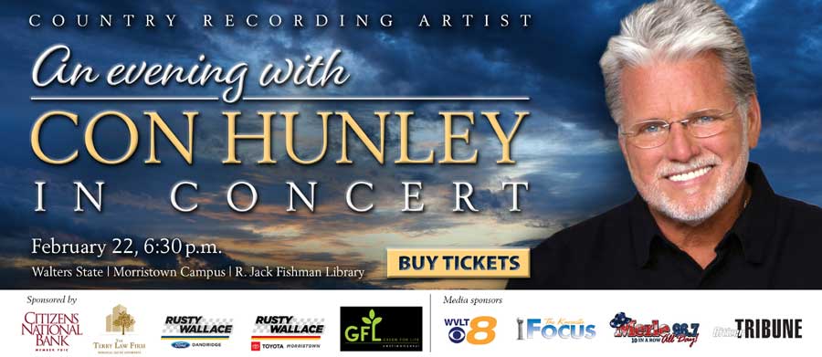Con Hunley - Official Site of the Smoky Mountain Blue-eyed Darlin'